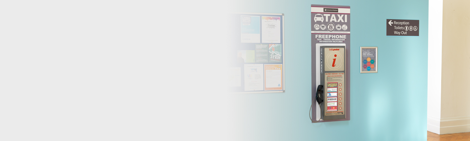 Infopoint 6 | Infopoint taxi free phone systems